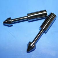 China Precision Ground Tungsten Carbide Shaft with Stepped Conical Tip for Valve & Positioning Systems for sale