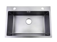 China Polish Finish Topmount Kitchen Sink With 1 Bowl OEM Exterior Dimensions Included for sale