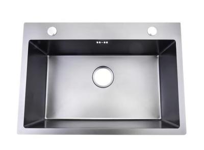 China Polish Finish Topmount Kitchen Sink With 1 Bowl OEM Exterior Dimensions Included for sale