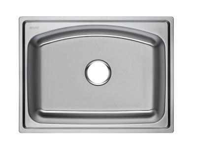 China 24*18 Inch Modern Topmount Kitchen Sink Exterior Dimensions OEM With Modern Style for sale