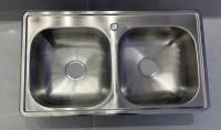 China Topmount Stainless Steel Apron Sink The Ultimate Combination Of Style And Function for sale