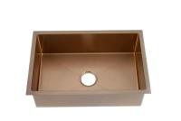 China Bronze Cabinet Undermount Stainless Steel Kitchen Sink With OEM Internal Size for sale