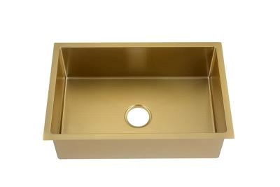 China Gold Stainless Steel Undermount Sink For Your Cabinet At Sink Suppliers for sale