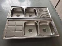 China Up To You Apron Stainless Steel Kitchen Sink with 18 Gauge and Overflow Included for sale