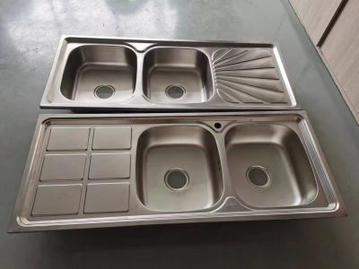 China Up To You Apron Stainless Steel Kitchen Sink with 18 Gauge and Overflow Included for sale