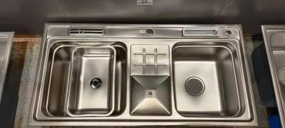 China Topmount Kitchen Sink Double Bowl for Performance and Easy Installation for sale