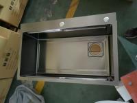 China Black Undermount Stainless Steel Kitchen Sink With 1.2mm Thickness And Easy Cleaning for sale