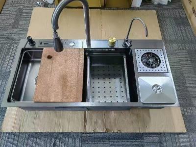 China Brushed Counter Top Bathroom Sink For Small Bathrooms Rectangular Bowl Shape for sale