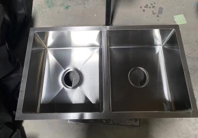 China Large Double Bowl Kitchen Sink No Faucet Included Perfect for Your Kitchen Renovation Project for sale