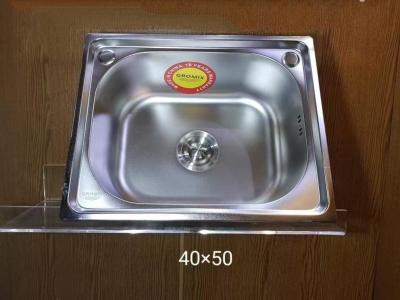 China Topmount Kitchen Sink Single Bowl With Drainboard 30 X 17 Inches One Or Two Holes for Kitchen Sink With Drainboard for sale