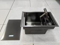 China Upgrade Your Kitchen with a Sleek and Durable Stainless Steel Single Bowl Sink for sale
