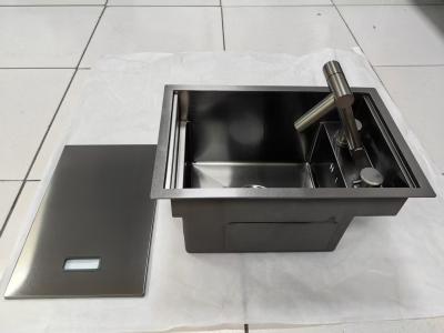 China Upgrade Your Kitchen with a Sleek and Durable Stainless Steel Single Bowl Sink for sale