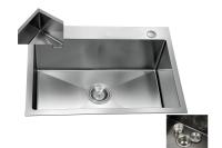 China Apartment Matte Black Kitchen Sink Stainless Steel Mounting Hardware Included Perfect for Compact Spaces for sale