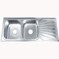 China Retangle Shape Top Mount Apron Sink With No Sidesplash Drainer Included for sale