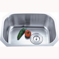 China Topmount Stainless Steel Single Bowl Sink 580 X 430mm Anti Corrosion for sale