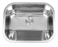 China 5545 Stainless Steel Undermount Sink 18/10 Chromium / Nickel Sink 1 Bowl for sale