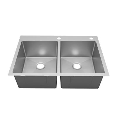China ODM Satin finish Square Single Bowl Sink With 2 Years Warranty for sale
