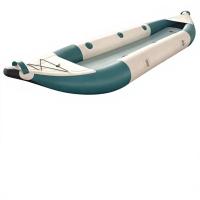 China Factory-Customized 360 cm Environmental Protection PVC Inflatable Kayak Brushed Hull Two-Person Canoe/Kayak for Fishing Water for sale