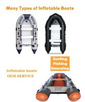 China Factory-Customized 360 cm Environmental Protection PVC Inflatable Kayak Brushed Hull Two-Person Canoe/Kayak for Fishing Water for sale