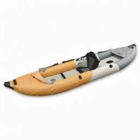 China Factory-Customized 360 cm Environmental Protection PVC Inflatable Kayak Brushed Hull Two-Person Canoe/Kayak for Fishing Water for sale