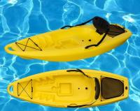 China Cross-border HDPE Plastic Children's Fishing Kayak Blow Molded Hard Boat Under 2m Length 55L Capacity 1-Person for sale