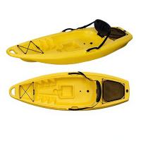 China Cross-border HDPE Plastic Children's Fishing Kayak Blow Molded Hard Boat Under 2m Length 55L Capacity 1-Person for sale