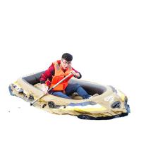 China New Thickened Inflatable Kayak Rubber Dinghy Fishing Boat Air-Cushion Craft Lifeboat Outdoor Watercraft 480L Capacity 2-5 for sale