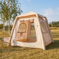 China Portable Inflatable Air Tent Foldable Double Layer Rainproof Camping Shelter 4.6 Sq m No Setup Outdoor Overnight Tent for sale