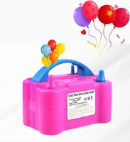 China SPU Dual-Purpose Electric Air Pump Double-Layer Balloon Inflator PP Material Portable Automatic for Wedding Room Decorations for sale