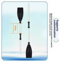 China Paddle Wholesale Outdoor Water Sports Aluminum Alloy Rowing Paddle Kayak Inflatable Boat Hand-cranked Thickened Oar Paddleboard for sale
