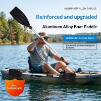 China Paddle Wholesale Outdoor Water Sports Aluminum Alloy Rowing Paddle Kayak Inflatable Boat Hand-cranked Thickened Oar Paddleboard for sale
