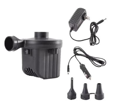 China Electric DC Inflatable Pump Outdoor Car-mounted Pump Swimming Pool Swimming Ring Air Cushion Bed ABS Plastic 110V-240V for sale