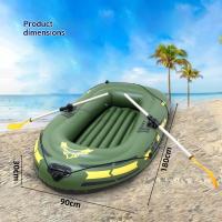 China Outdoor Eco-friendly PVC Inflatable Kayak Boat for Two People Fishing Lake Touring & Rafting for sale