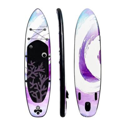 China Factory Supply Inflatable PVC SUP Board for Water Yoga & Stand-Up Paddle Surfing Adult Use with Accessories for sale