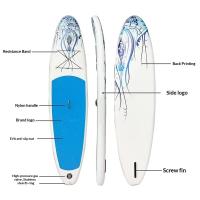 China sup Cross-border Ready-to-Ship PVC Inflatable SUP Paddleboard-Portable Stand-Up Paddleboard for Water Yoga Paddling for sale