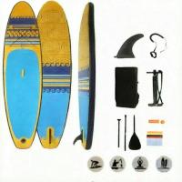 China Factory supply Foldable Inflatable PVC Stand-Up Paddleboard (SUP) for Adult Surfing & Kayaking for sale
