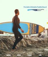 China Factory supply Foldable Inflatable PVC Stand-Up Paddleboard (SUP) for Adult Surfing & Kayaking for sale