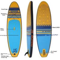China Factory supply Foldable Inflatable PVC Stand-Up Paddleboard (SUP) for Adult Surfing & Kayaking for sale