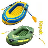 China Outdoor Eco-friendly PVC Inflatable Kayak Boat for Two People Fishing Lake Touring & Rafting for sale