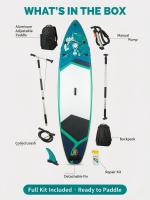 China Foldable Inflatable PVC Stand up Paddleboard Adult SUP Board for Surfing Kayaking for sale
