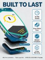 China Foldable Inflatable PVC Stand up Paddleboard Adult SUP Board for Surfing Kayaking for sale