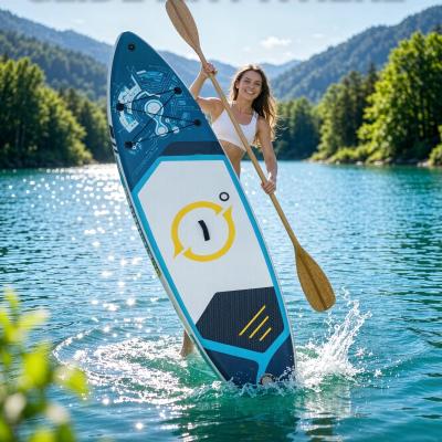 China Factory Supply Foldable Inflatable PVC Stand-Up Paddleboard (SUP) for Adult Surfing & Kayaking for sale