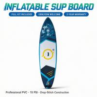 China Factory Supply Foldable Inflatable PVC Stand-Up Paddleboard (SUP) for Adult Surfing & Kayaking for sale
