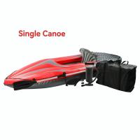 China Spot Single Kayak Inflatable Boat Wear-resistant Assault Boat Double Fishing Boat Thick Rubber Boat Folding Canoe Drifting for sale