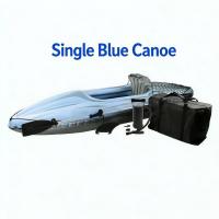 China Spot Single Kayak Inflatable Boat Wear-resistant Assault Boat Double Fishing Boat Thick Rubber Boat Folding Canoe Drifting for sale