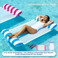 China Water Floating PVC Inflatable Raft & Foldable Hammock for Kids and Adults' Pool Toy Lounger for sale