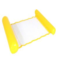 China Factory-direct In-stock PVC Inflatable Water Float Lounge Chair Swimming Hammock Floating Mat for sale