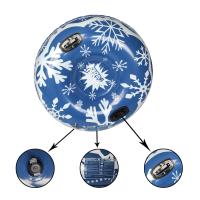 China Stock Cross-Border Environmental Protection PVC Inflatable Snow Tube Towable Water Sports Swimming Ring for Adult Use China for sale