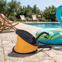 China Foot-operated Air Pump Outdoor Portable Multi-functional Inflating Tool for Balls Swimming Rings Quick-Inflating Made in China for sale