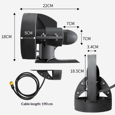 China Electric Paddleboard Thruster Detachable Tail Fin for Kayak and Paddleboard with Propeller for sale